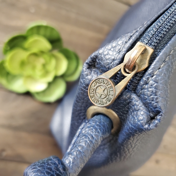 Perry Ellis | Bags | Vintage Perry Ellis Navy Crossbody Bag | Poshmark